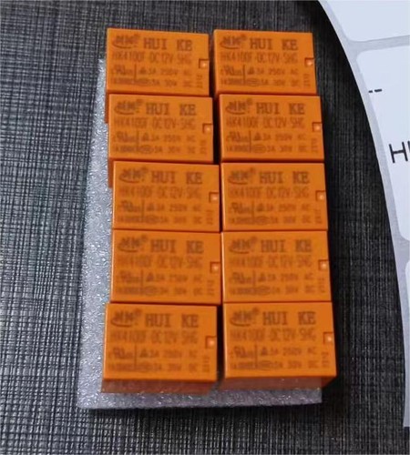 10PCS 12V Relay HK4100F-DC12V-SHG 3A 250VAC 30VDC for HUIKE Relay Brand ...