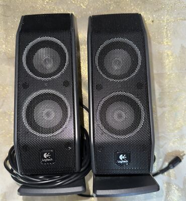 Logitech Surround Sound Wall Speakers Eagle Stand | eBay
