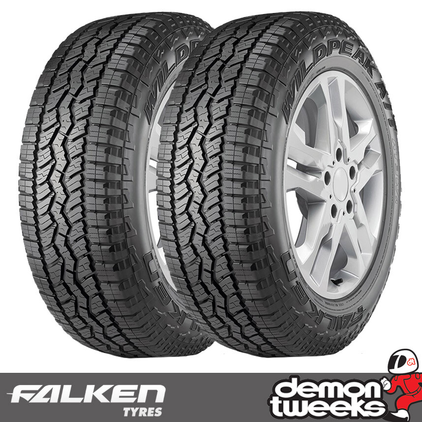2 x 205/80 R16 110/108T Falken Wildpeak A/T AT3WA All Terrain Tyre ...