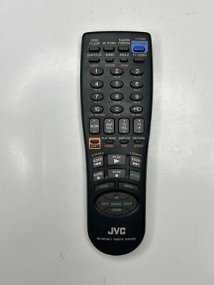 JVC RM-SXV521J Remote Control, Black - OEM for DVD Players XV421BK ...
