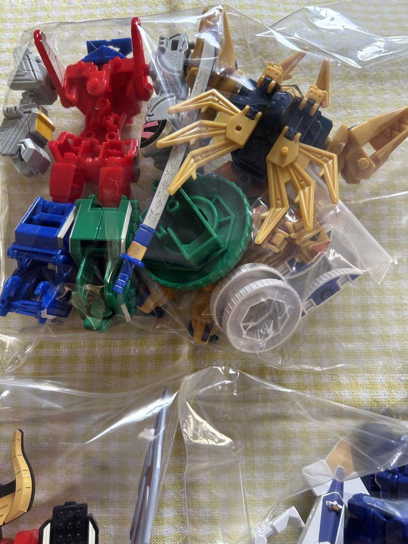 Power Rangers Samurai Shinkenger MiniPla Megazord 9set Daigoyo ...