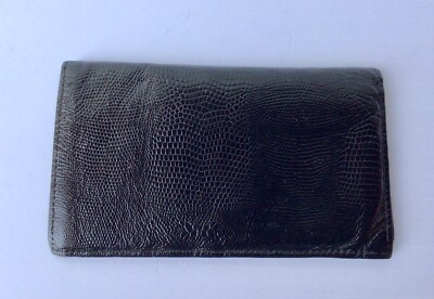 Vintage Black Leather Bifold Stratton of London- 6.5” x 3.5” | eBay