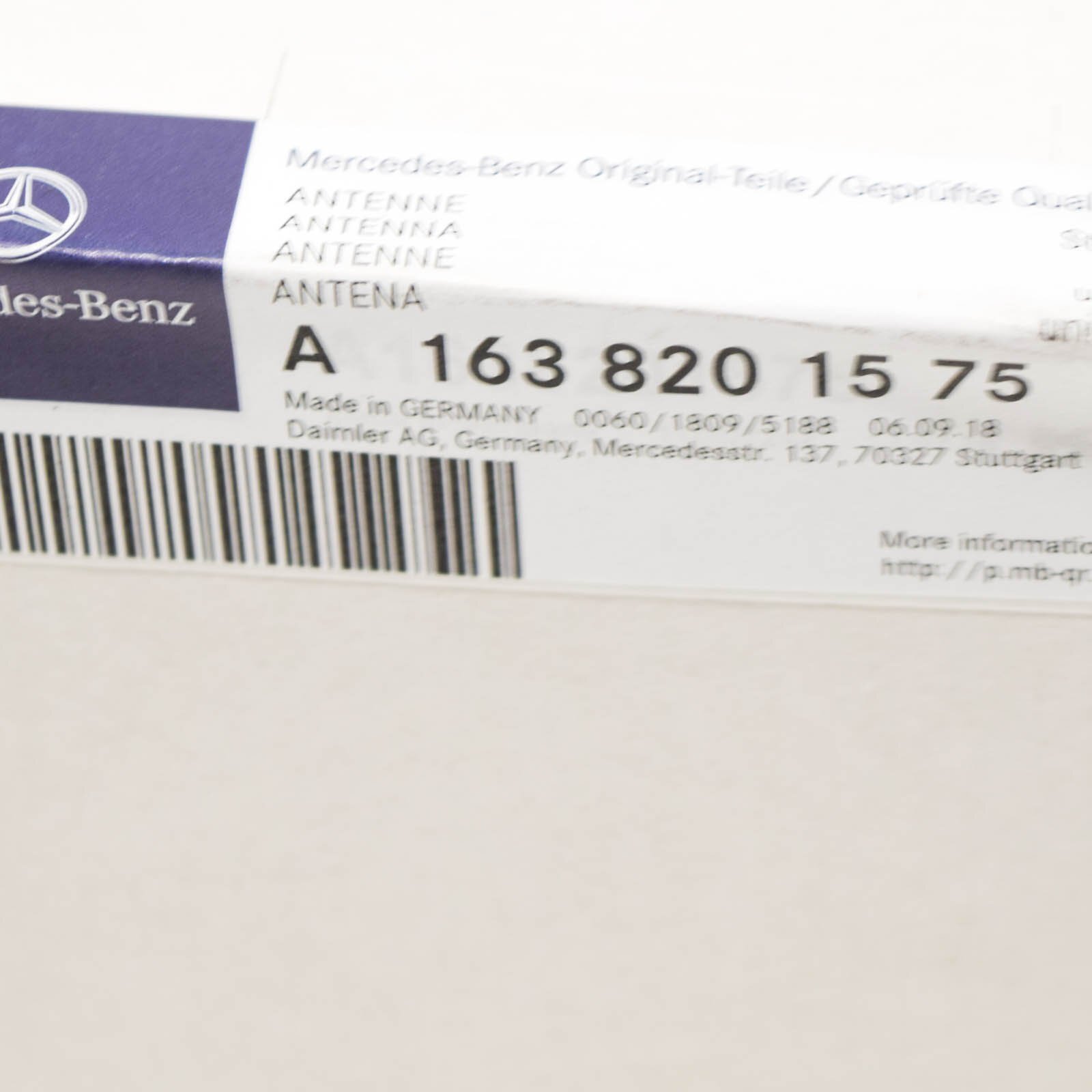 MERCEDES BENZ Ml W163 Antenna GPS A1638201575 Genuine for sale online ...