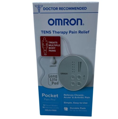OMRON TENS Therapy Pain Relief Unit Muscle Stimulator Pocket Pain Pro ...