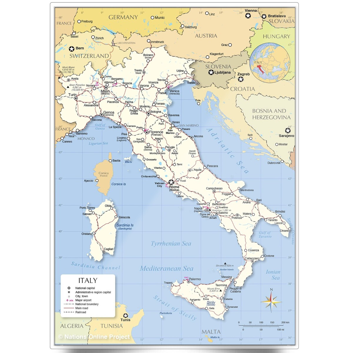 Ok Brico Cesena Italy Map