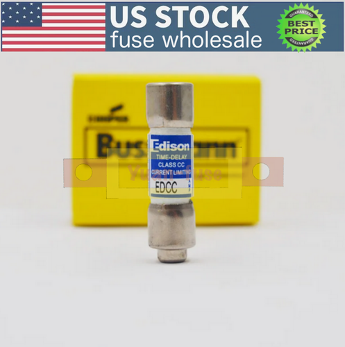 10PCS New Bussmann EDCC-3 3A 600V TIME DELAY Fuse | eBay