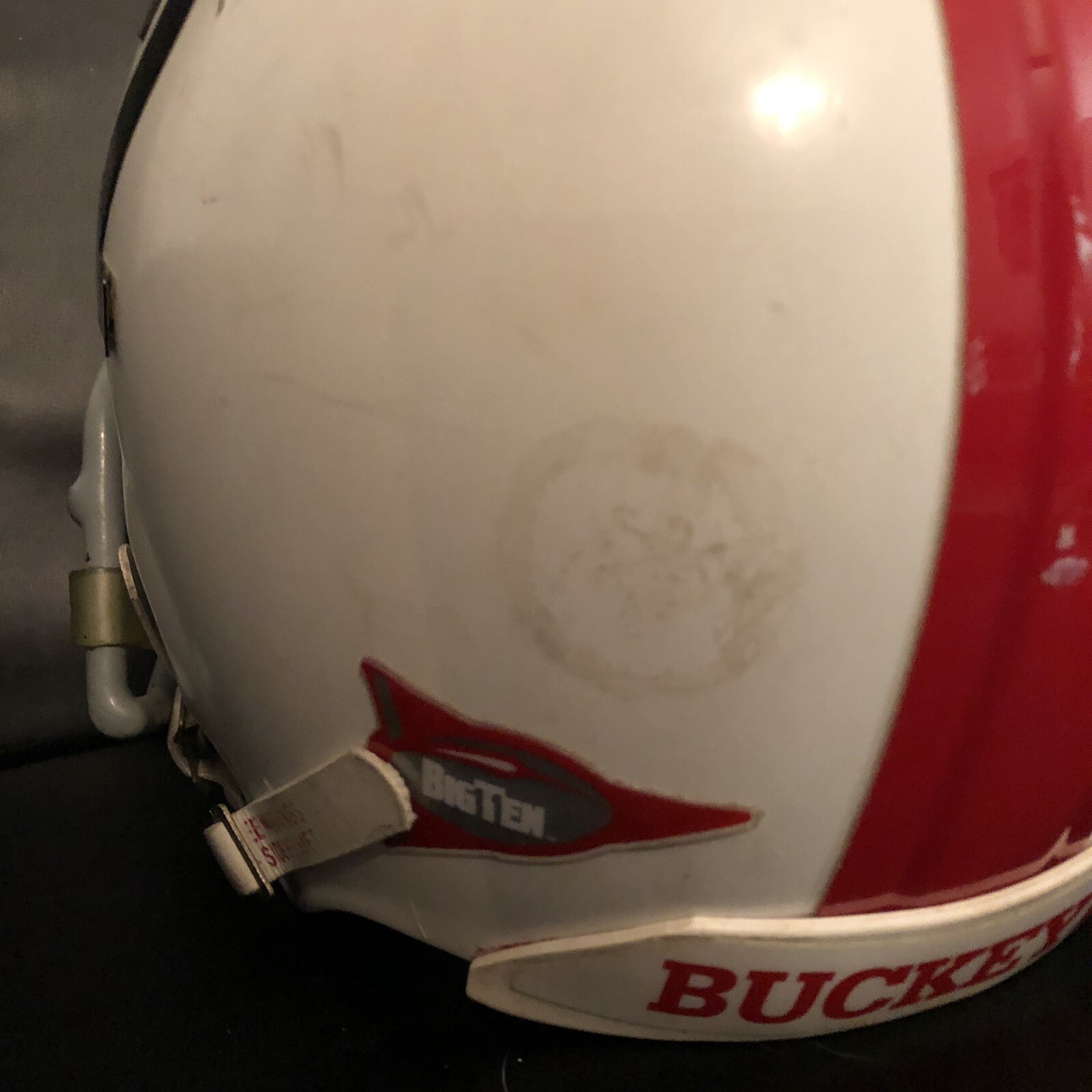 Ohio State Buckeyes 1954 Throwback Full Size Riddell Football Helmet ...