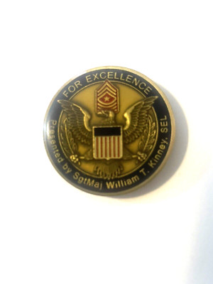 US Military Sealed Coin For Excellence Officer United States Pacific ...