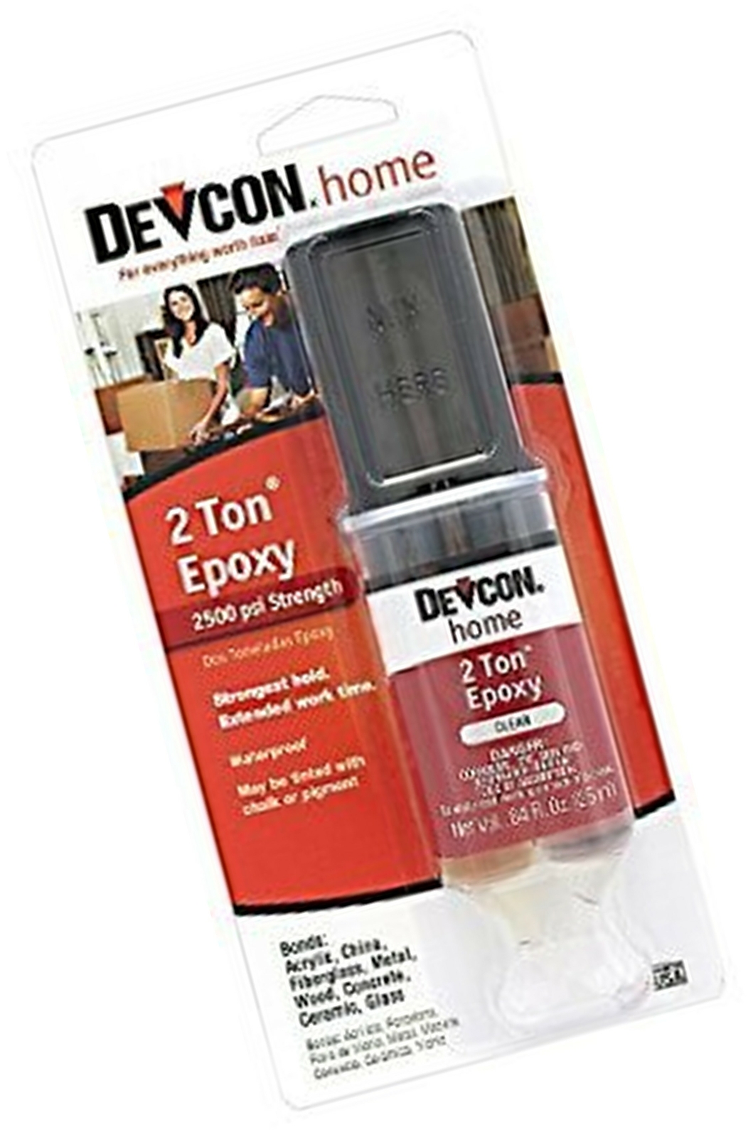 Devcon 31345 High Strength 2-Ton Crystal Clear Epoxy 2 PACK | eBay