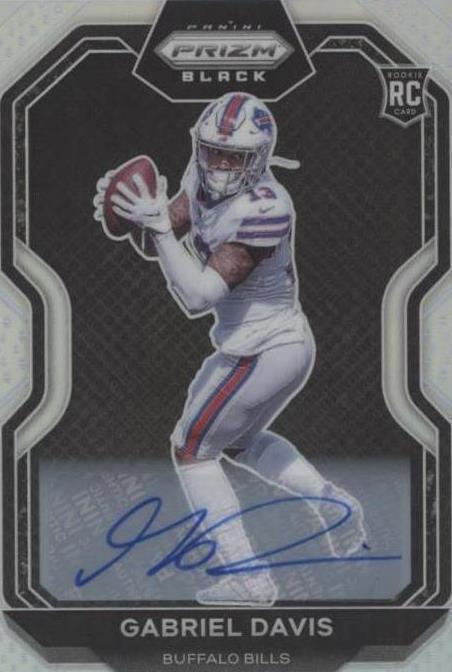 2020 Panini Chronicles - Prizm Black Gabriel Davis #PB-23 Signatures ...