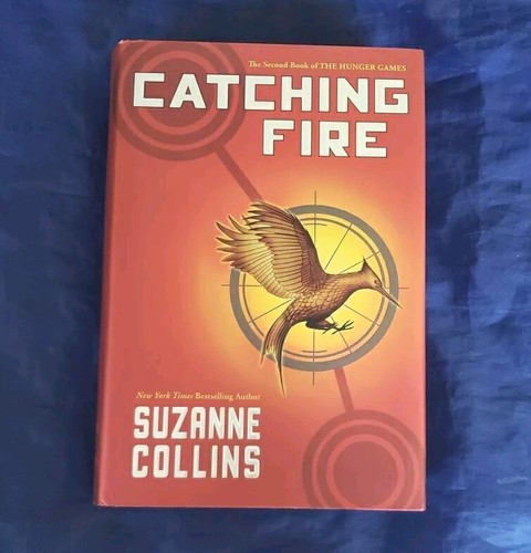 Catching Fire Hunger Games #2 by Suzanne Collins 2009 HCDJ | eBay