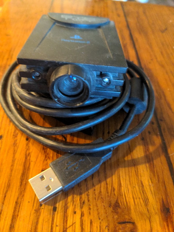 Official OEM Sony Playstation 2 PS2 Eye Toy Camera Black | eBay
