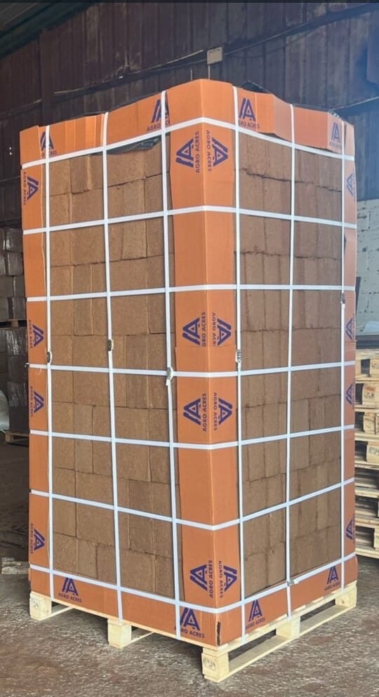 Pallet of 5KG Organic LOW EC -Extra Washed Premium Coco Coir Bricks ...