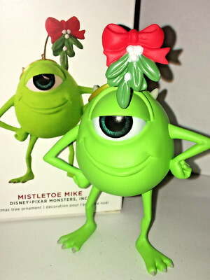 Hallmark 2019 MISTLETOE MIKE Monsters Inc. CHRISTMAS ORNAMENT Disney ...