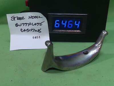 #6464 Steel hook hooked target buttplate casting | eBay
