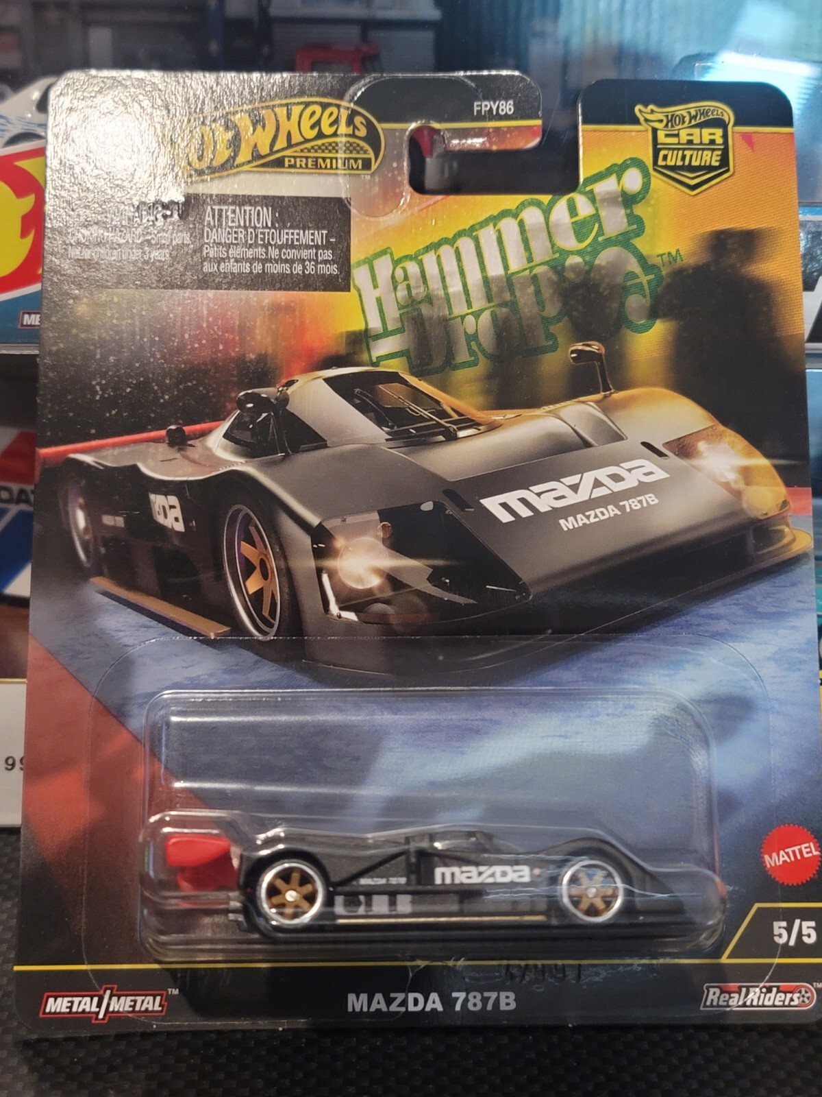 In Hand - Mazda 787B - Hammer Drops - Hot Wheels Car Culture | eBay