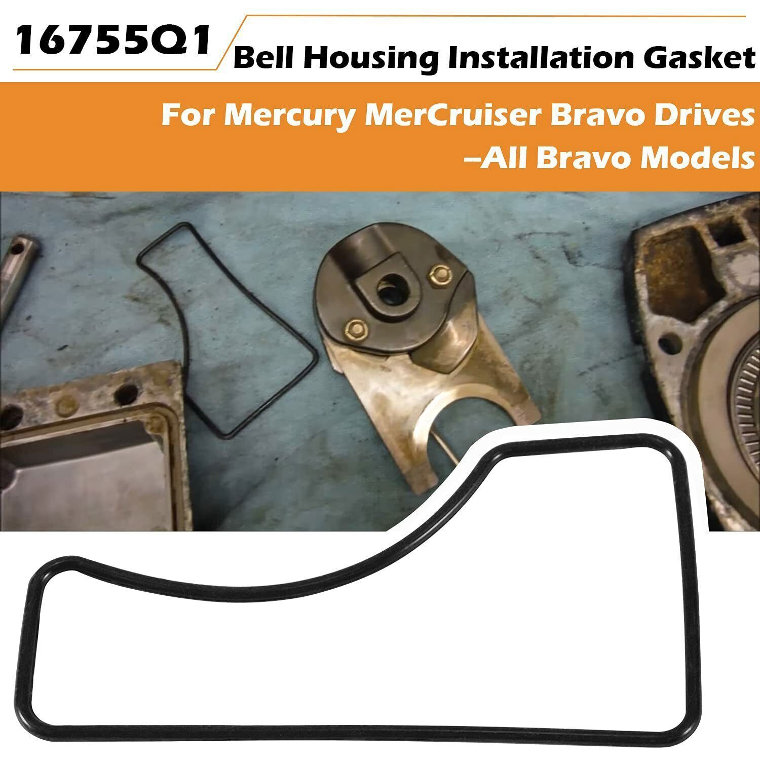 For MerCruiser Bravo 1 2 3 Outdrive Bell Housing Install Gasket Kit ...