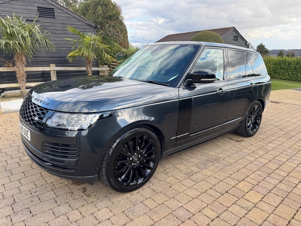 2019 RANGE ROVER AUTOBIOGRAPHY P525 BLACK/BLACK 38K MLS FSH PAN ROOF ...