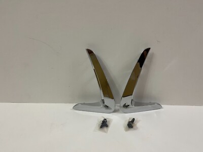 Side Fender Vent Lateral Air Duct All Chrome '14-'19 BMW F32/F33/F36 4 ...