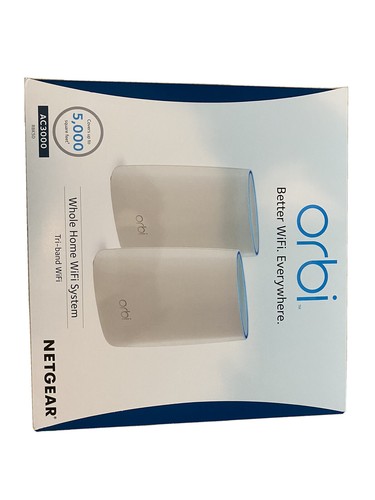 NETGEAR ORBI AC3000 - RBK50 WIFI HOME MESH SYSTEM RBR50 & RBS50. | eBay