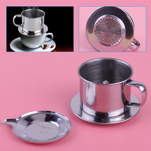Edelstahl Vietnamesische Kaffeetasse Drip Filter Coffee Maker Cup Phine ...