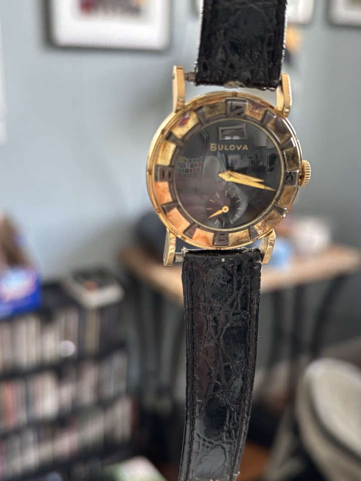 Vintage 1950s Bulova "Air King" Men's Manual Wind Watch L2 10K RGP ...