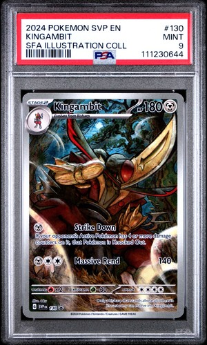 Pokemon TCG Kingambit SVP 130 Shrouded Fable Black Star Promo Card ...