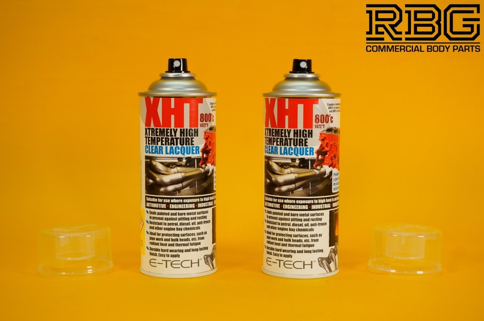 Extremely High Temperature CLEAR LACQUER 400ml E-TECH Paint Protector ...
