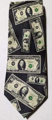 Beverly Hills Polo Club Neck Tie, Men's Money Tie, 50's and 100's | eBay