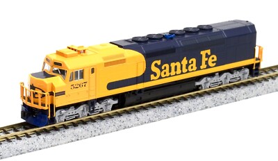 N Scale Kato 176-9213 SDP40F Type IVa Diesel Locomotive ATSF Santa Fe ...