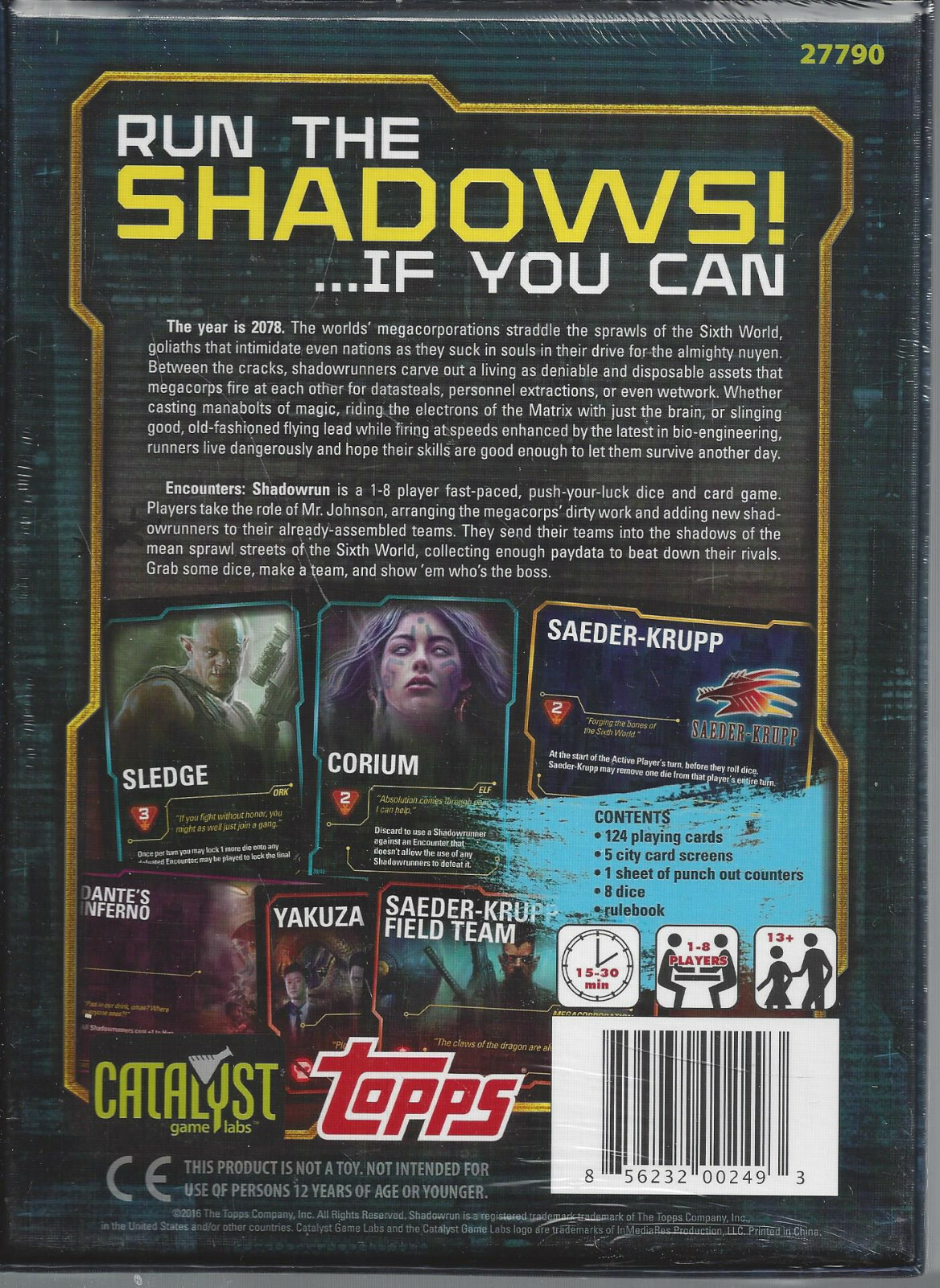 Encounters Shadowrun (stand Alone) PSI Cat27750 for sale online | eBay
