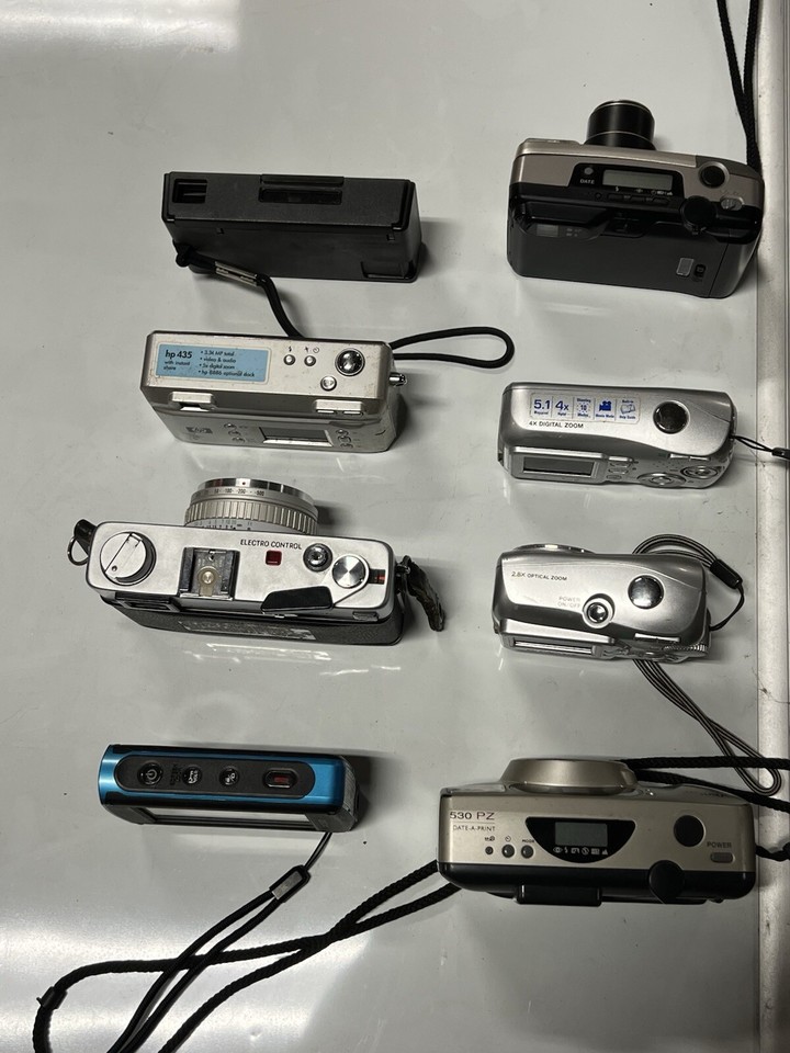 Assorted Cameras Lot of 8 *untested* AS-IS | eBay