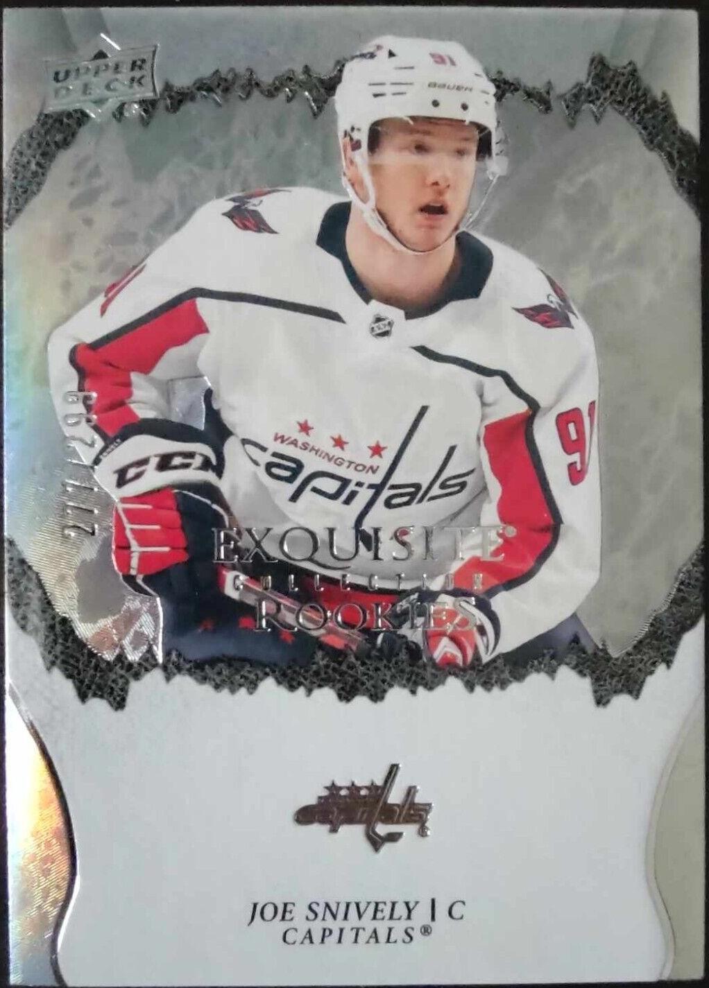 2021-22 Upper Deck Ice - Exquisite Collection Rookies Joe Snively #R-2 ...
