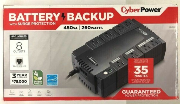CyberPower SE450G PC Battery Backup for sale online | eBay