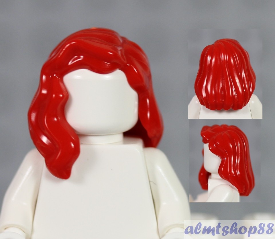 LEGO - FEMALE Hair Pieces - PICK YOUR COLORS & STYLE - Minifigure Wigs ...