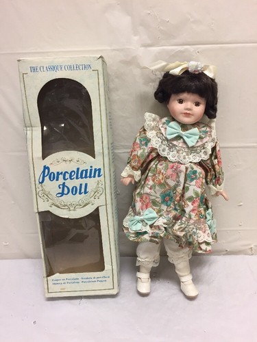 VTG Porcelain Doll The Classique Collection | eBay UK