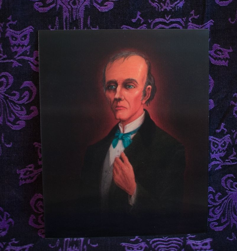 24x36" Master Gracey changing picture Disneyland Haunted Mansion Disney ...