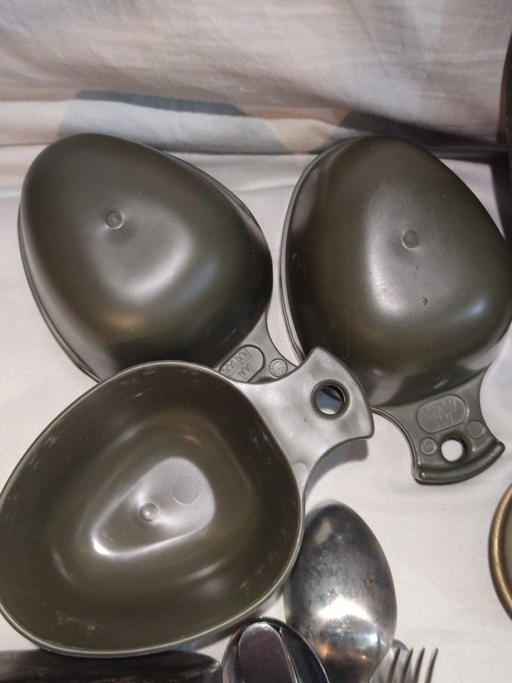Swedish Army Trangia Cookset Accesories M40 Cutlery Shovel Kuksa ...