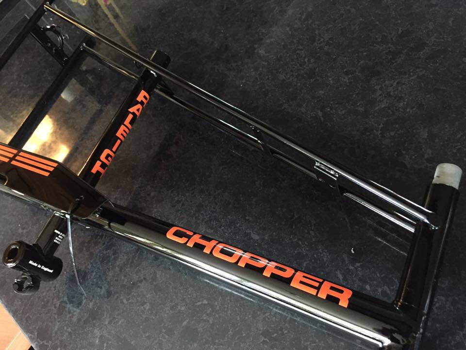 Raleigh Chopper MK1 Frame Set Restoration with Paint Transfers | eBay