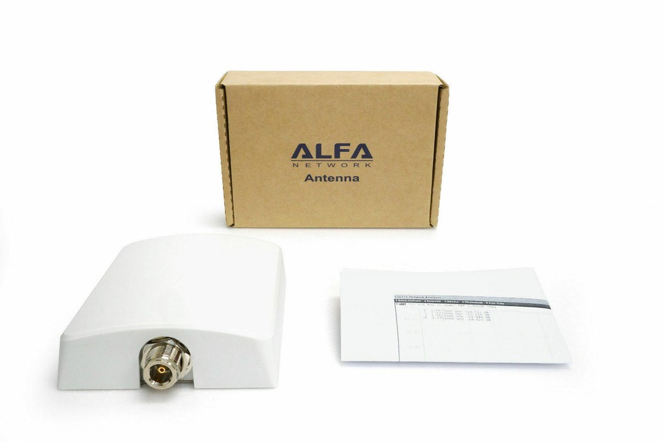 Alfa WiFi Camp Pro 2 V2 long range repeater kit + Alfa APA-L2410 10dBi ...