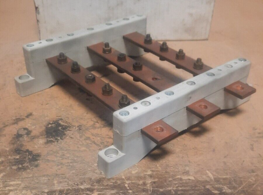 RITTAL #SV3000 LOT OF 2 BUSBAR SUPPORTS & 3 COPPER BUSBARS S45 | eBay