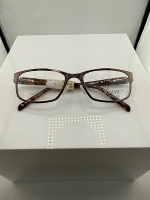 Luxe 348 001 Bronze Eyeglass Frames 53 18 135 (B14) | eBay