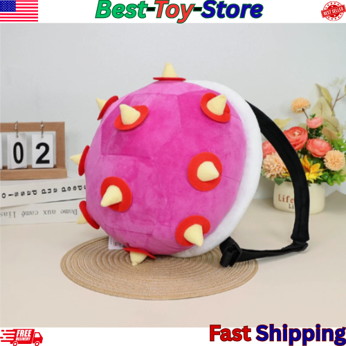 30cm Super Mario Bros Plush Roy Koopa Backpack Shell Stuffed Toy Soft ...