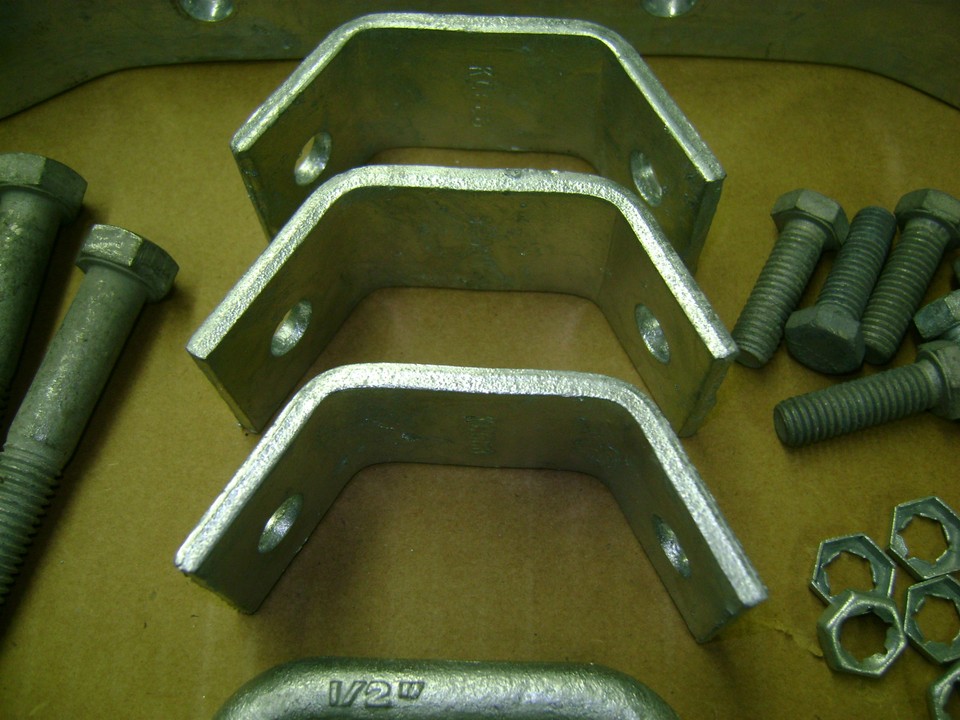 ROHN 25G Guy Bracket Assembly with Hardware - GA25GD - ROHN Tower ...