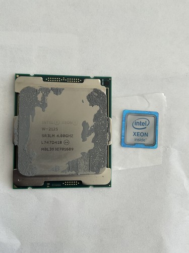 Intel Xeon W-2125 4Core 4.00GHz SR3LM CPU Server Processor | eBay