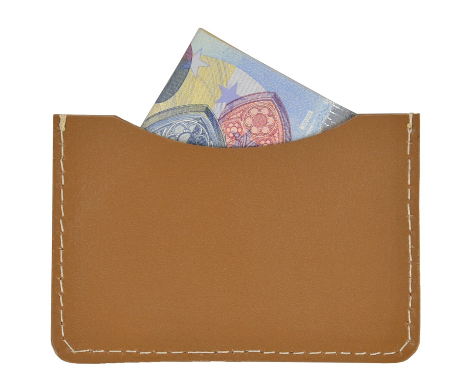 Small Pouch Credit Card and Money Case Unisex Real Leather Slim Card ...