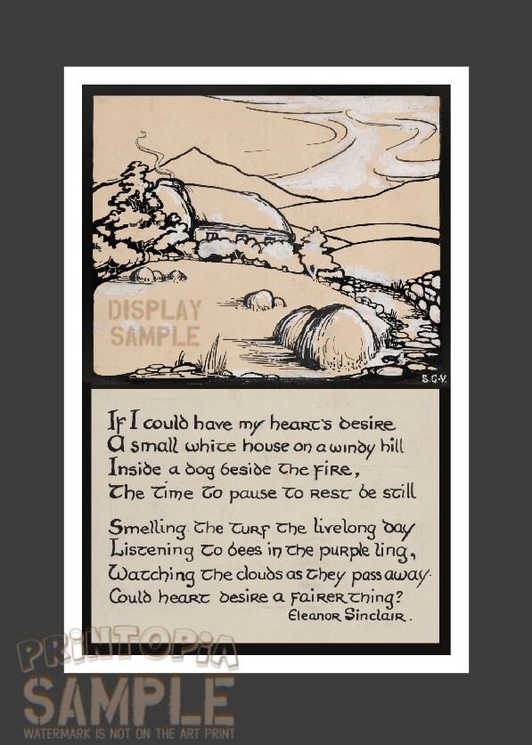 Heart's Desire (1935) Eleanor Sinclair + Sheila Fitzgerald * Art Print ...