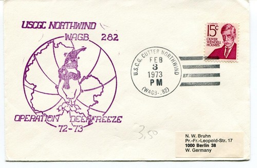 1973 USCGC Northwind WAGB282 Ice Cutter Operation Deep Freeze Polar ...