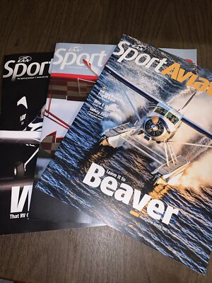 Lot Of 3 Issues - EAA Sport Aviation Magazines - 2016 & 2017 | eBay