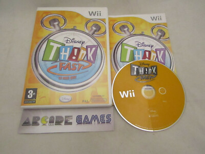 DISNEY THINK FAST LE MAXI QUIZ Wii COMPLET (vendeur pro) | eBay